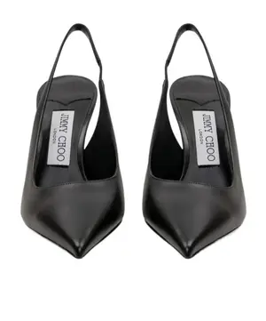 JIMMY CHOO Pointed Toe High Heeled Slingbacks