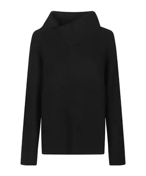 Loulou De Saison Cecil Turtleneck Sweater - Black