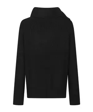 Loulou De Saison Cecil Turtleneck Sweater - Black