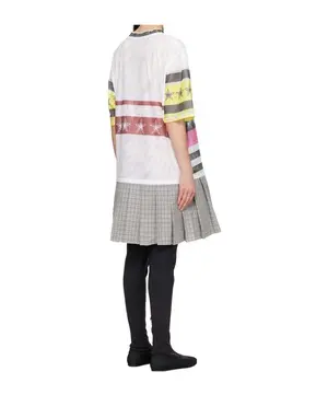CHOPOVA LOWENA Printed V-neck Dress