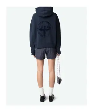 Zadig&Voltaire Striped Elastic Waist Shorts
