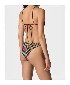 Missoni Zigzag Bikini Set - Black