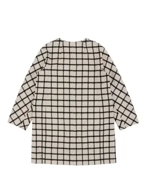 Max Mara Plaid Reversible Coat