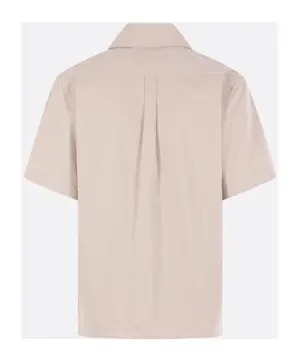 Eleventy Short-sleeved Button-up Shirt