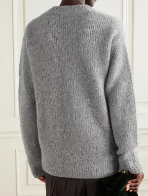 Dries Van Noten Long-sleeved Knitted Cardigan