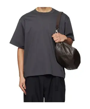 Sacai Crew Neck Short-sleeved T-shirt - Grey