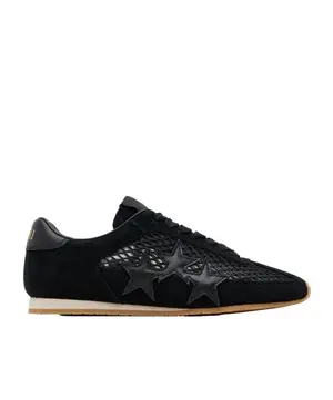 Amiri Mesh Flat Sneakers - Black