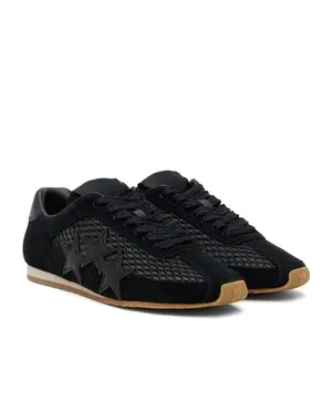 Amiri Mesh Flat Sneakers - Black