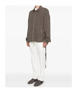 Rick Owens Zip-up Long Sleeved Jacket - Gray