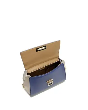 FERRAGAMO Sofia Logo Handbag - Blue