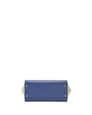 FERRAGAMO Sofia Logo Handbag - Blue