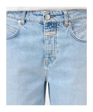Closed Jenica Patch-pocket Denim Shorts - Transparent Blue