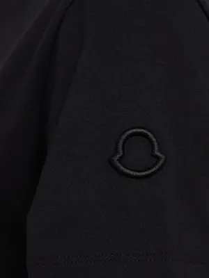 Moncler Embroidered Logo Cotton T-shirt