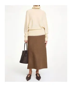 BY MALENE BIRGER High Collar Wool Sweater