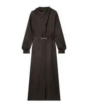 Gabriela Hearst Silk Satin-crepe Midi Dress