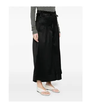 Junya Watanabe Wide-legged Trousers With Belt