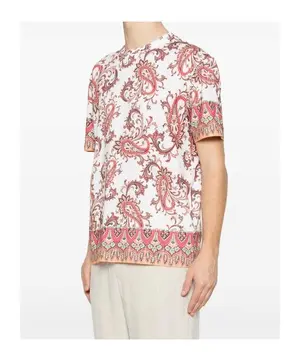 Etro Pattern-printed Crewneck T-shirt