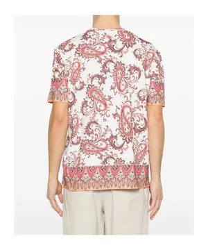 Etro Pattern-printed Crewneck T-shirt