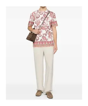 Etro Pattern-printed Crewneck T-shirt