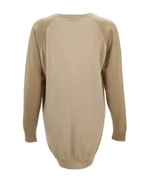 Max Mara V-neck Long-sleeved Pullover