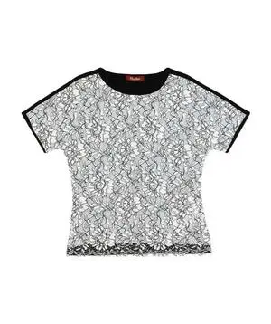 Max Mara Printed Round Neck Short Sleeve T-shirt