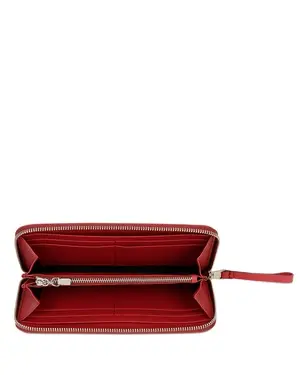 TOD'S Logo Sticker Wallet - Brown