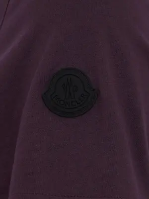 Moncler Logo Cotton Jersey T-shirt