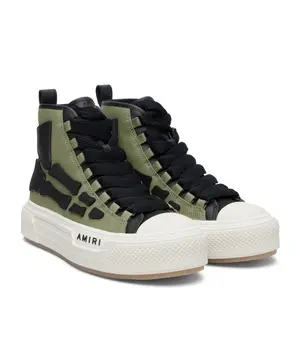 Amiri Skel Court Hi High-top Sneakers - Green Tea Color