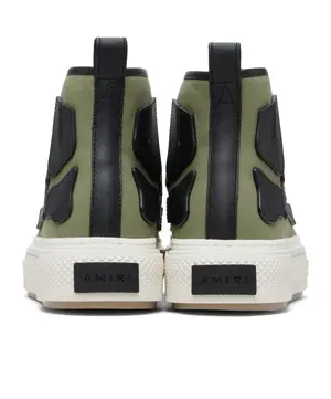 Amiri Skel Court Hi High-top Sneakers - Green Tea Color