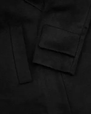 Max Mara Single-breasted Coat - Black