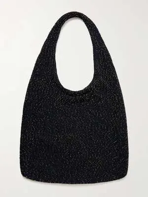 Gabriela Hearst Manasa Beaded Shoulder Bag