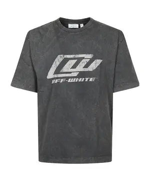Off-White Racing Logo Graphic T-shirt
