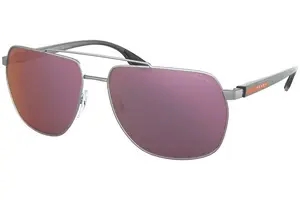 Prada Aviator Logo Sunglasses