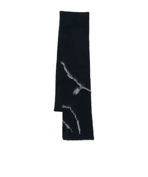 Dries Van Noten Rectangular Scarf - Blue