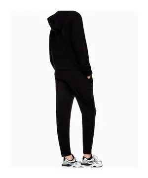 EA7 Long-sleeved Hooded Sweatshirt And Drawstring Pant Set