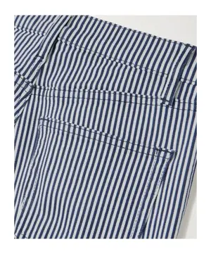 FRAME Striped Wide-leg Trousers