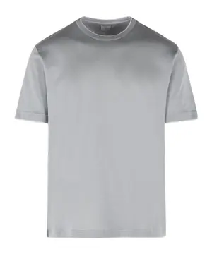 Eleventy Short Sleeved Crewneck T-shirt - Gray