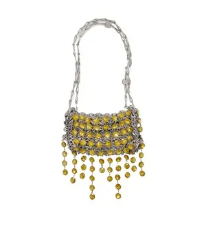 Rabanne 1969 Nano Crystal-embellished Chainmail Shoulder Bag - Multicolor
