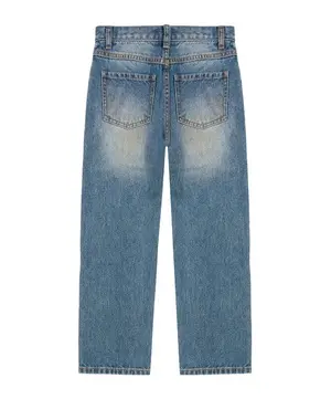 Moschino Patchwork Straight-leg Jeans