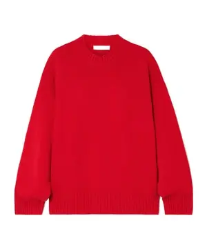 FRAME Ribbed Crew Neck Sweater