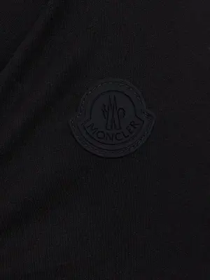 Moncler Logo Cotton Jersey T-shirt