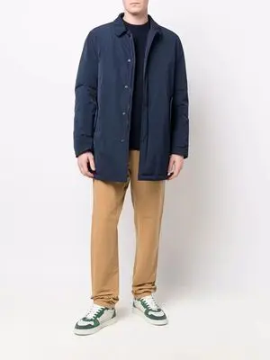 Aspesi Rugged Wool Pullover Sweater - Blue