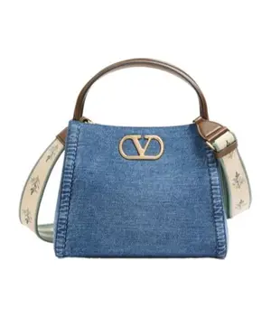 Valentino Garavani Alltime Medium Handbag - Blue