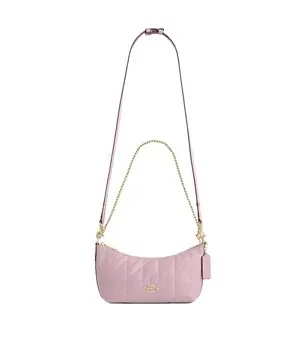 COACH Caitlin Quilted Shoulder Bag With Chain Strap - Im/carnation