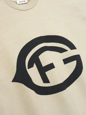Fear Of God Short Sleeve Crewneck T-shirt - Nude
