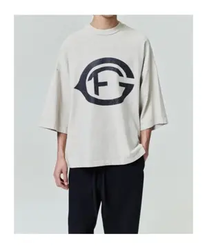 Fear Of God Short Sleeve Crewneck T-shirt - Nude