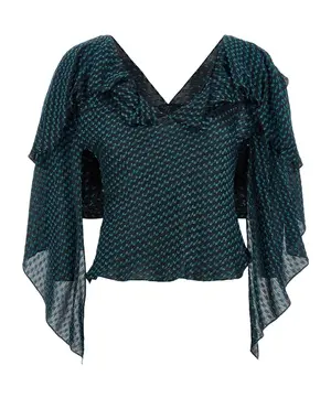 Kiko Kostadinov Paneled Tops For Women