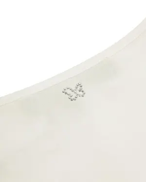 Max Mara Embellished Cotton T-shirt