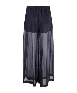 SEMICOUTURE Pleated Wide-leg Trousers