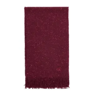Gabriela Hearst Wool And Cashmere-blend Scarf - Red